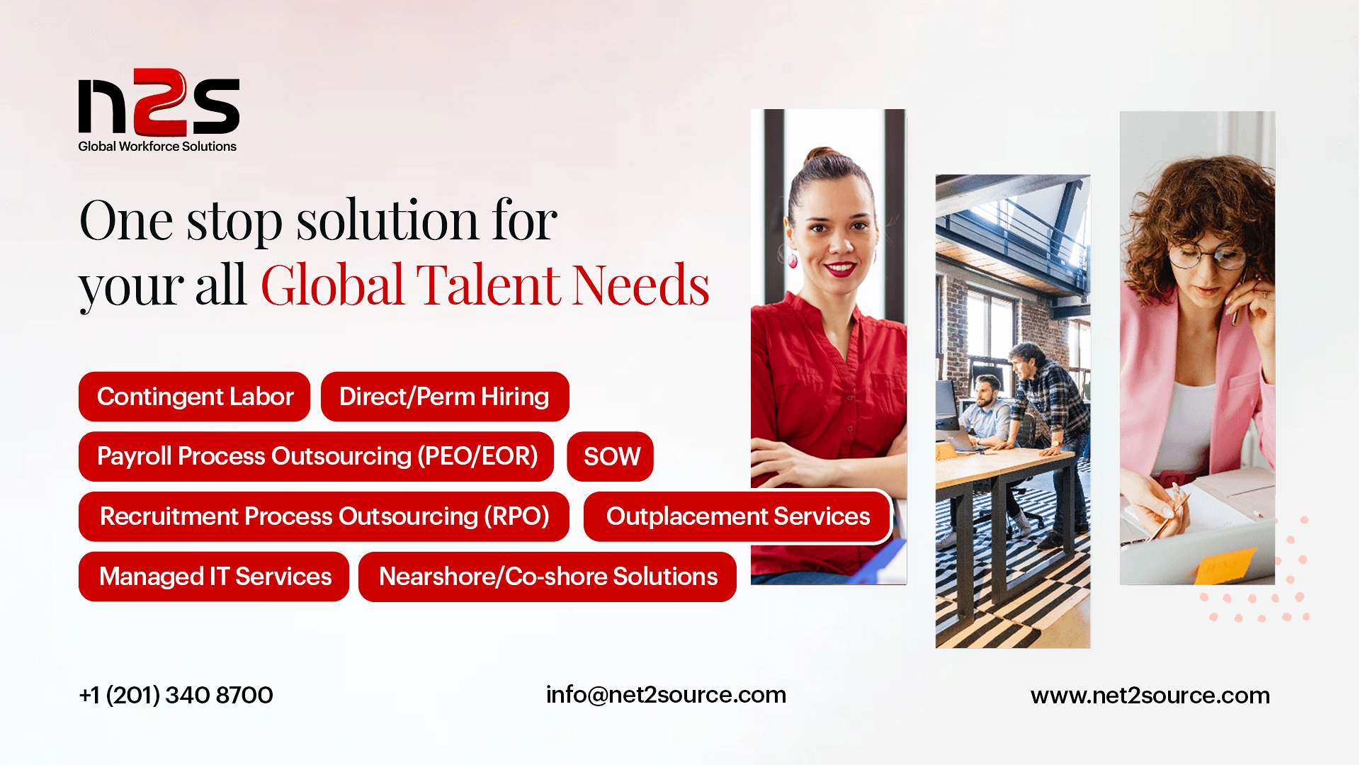 Net2Source (N2S) Global Presence | Expanding Workforce Solutions Worldwide